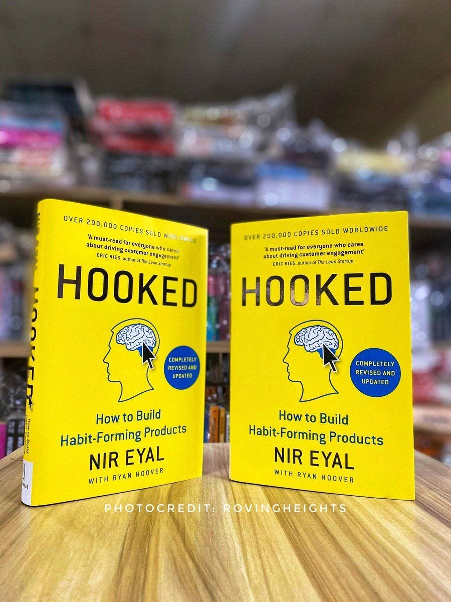 Hooked by Nir Eyal; A 2 Minute Book Review | by Omogoye Precious Deborah | Medium