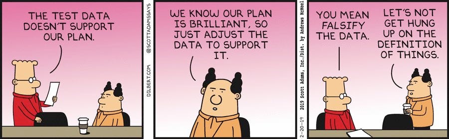 Is fabricated data false?. The key issue with fabricated data is… | by ...