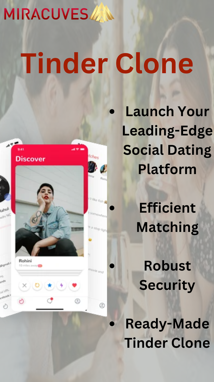 Building and Scaling a Tinder Clone App: Strategies,Trends, and Best Practices | by Miracuves ...