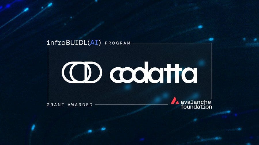 Codatta Secures InfraBUIDL(AI) Grant from Avalanche: Ushering in a New Era for AI and ...