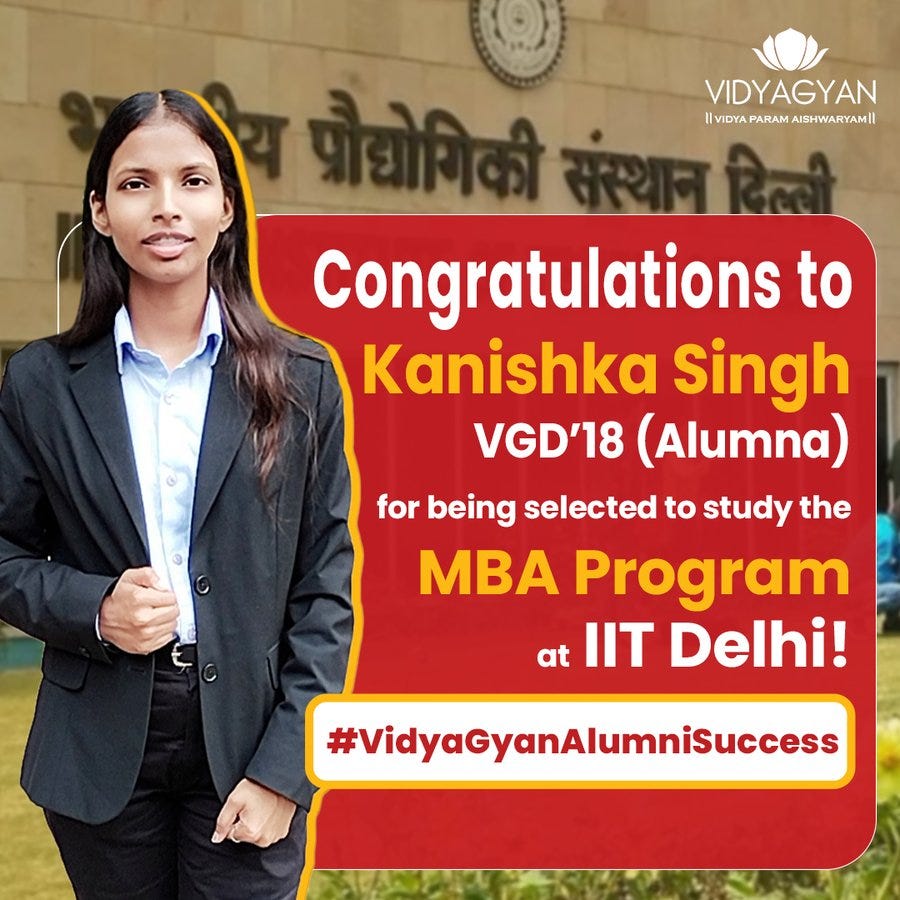 Transforming Rural Education: Kanishka Singh’s Journey from VidyaGyan to IIT Delhi | by ...