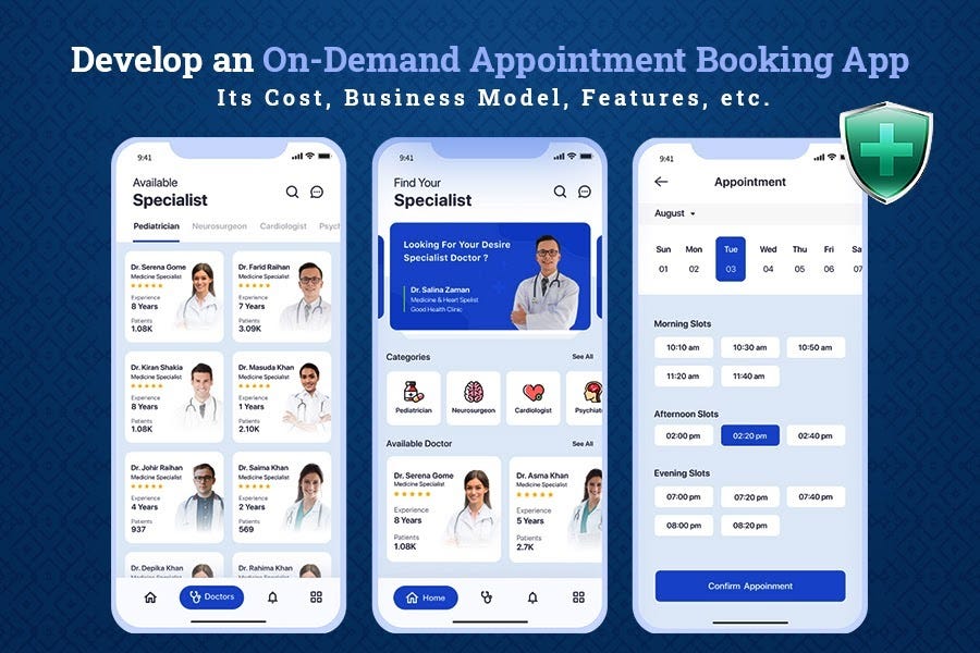 On-Demand Appointment Booking App: Everything You Need To Know | by Sara Khan | DataSeries | Medium
