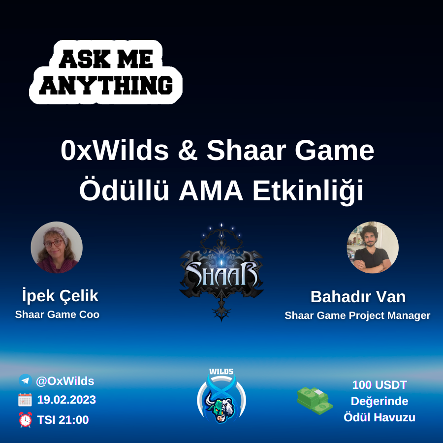 (TR)Shaar Game AMA & 0xWilds. 🎉 Sosyal Medya Hesapları: 🎉… | by 0xWilds ...