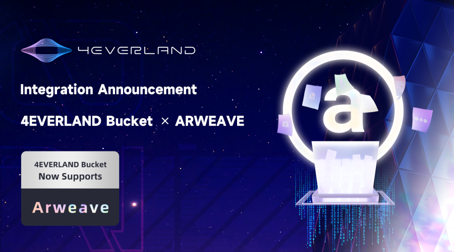 Integration Announcement - 4EVERLAND Bucket x ARWEAVE | by 4EVERLAND | 4EVERLAND | Medium