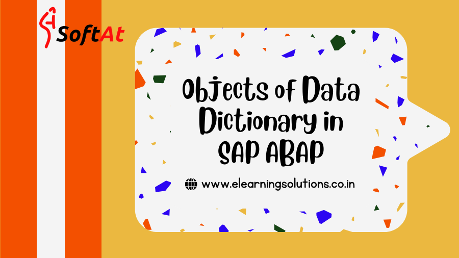 Objects of Data Dictionary in SAP ABAP | by softat company | Medium