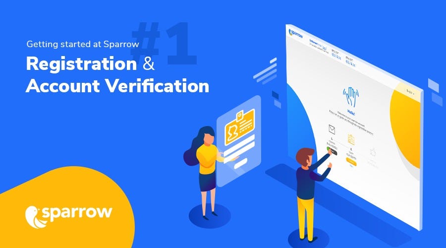 Getting started at Sparrow — Part 1: Registration and account verification | by Sparrow ...