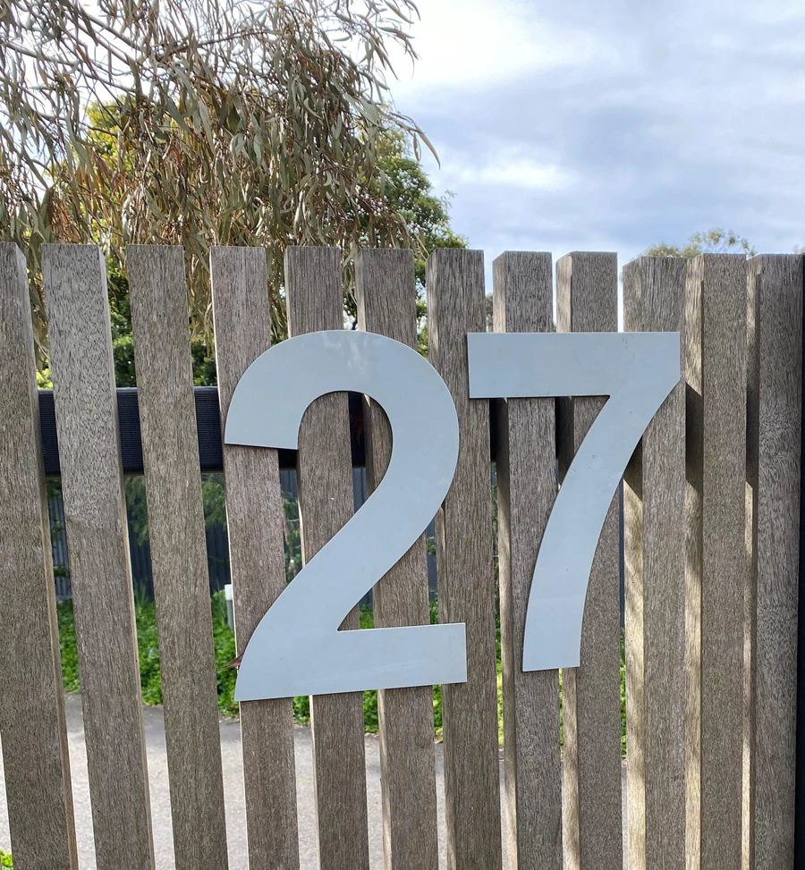 The Ultimate Guide to House Numbers - House Numbers - Medium