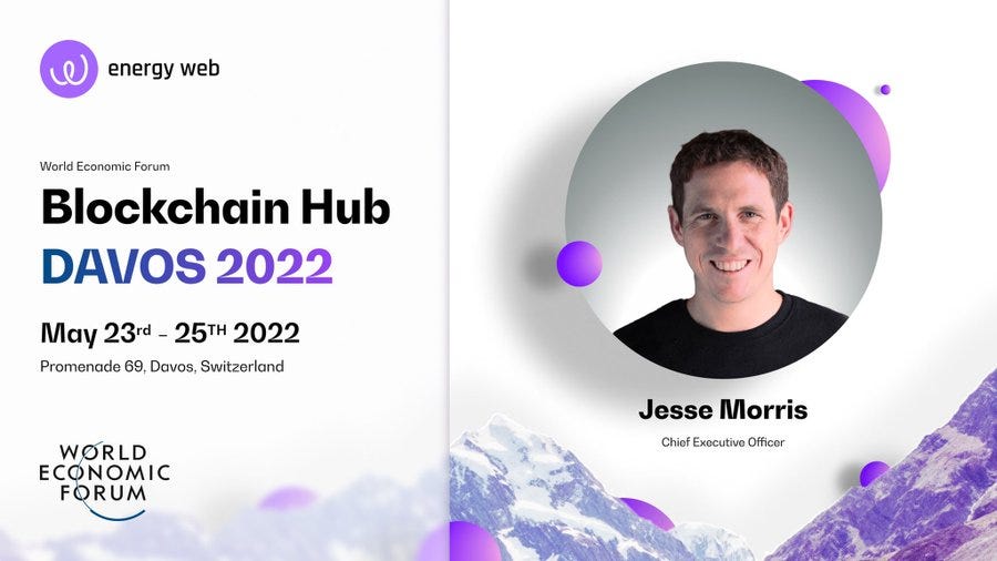 Energy Web - Polkadot Blockchain Hub Davos 2022 (World Economic Forum ...