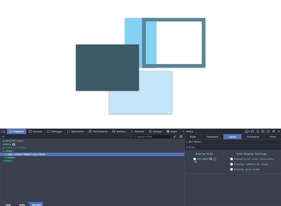 Master CSS Grid with Firefox DevTools | by Dustin Driver | Mozilla Tech | Medium