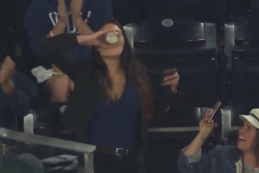 Why Is the Ball-in-Beer Woman the Perfect ‘Cool Girl‘? | by Tracy Moore ...