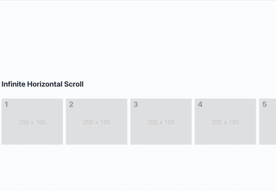 Creating a funky Infinite Horizontal Scroller in React | by Joe Harford | Medium