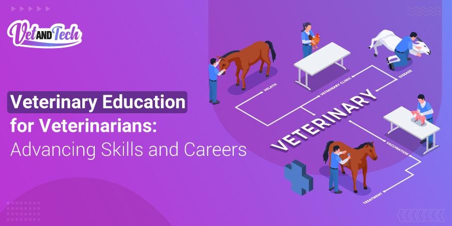 All veterinary professionals need to do is find a reliable platform for vet education courses ...