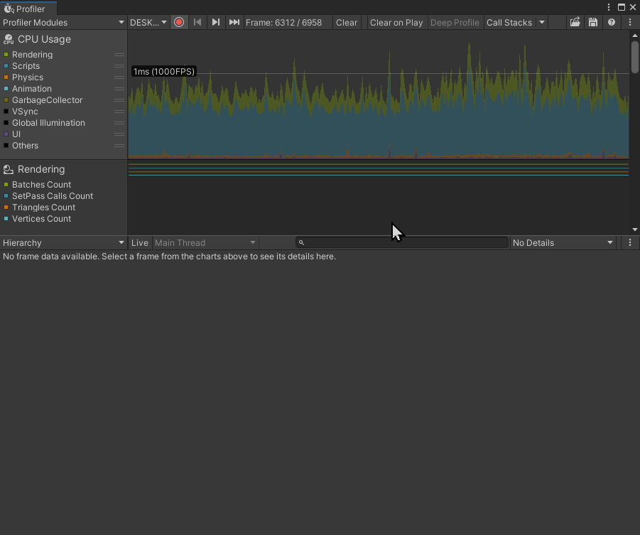 Unity Profiler — Standalone Build Sean Duggan Medium 4090