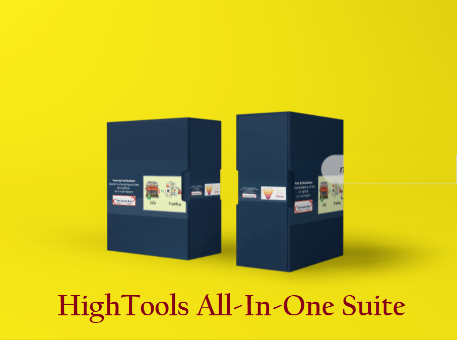 HighTools All-In-One Suite The Perfect Answer for Your Company’s ...