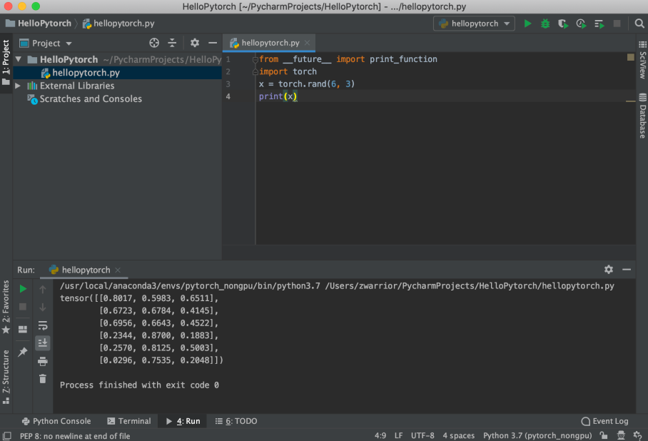 Configure Pytorch for PyCharm using Conda in MacOS Catalina | by SQL ...