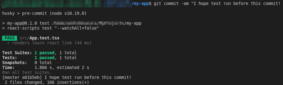 Husky + Lint-Staged on a React TypeScript Project | by André Borba Netto Assis | JavaScript in ...