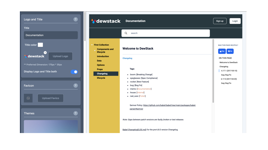 Easily Build Beautiful User Documentation with DewStack | by SoftwareAuthority.org | Medium