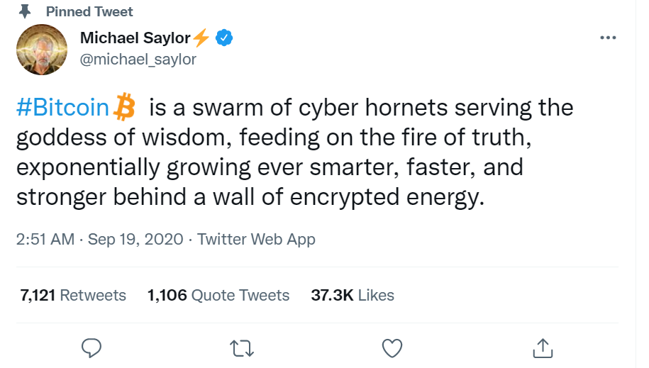 Top 10 Michael Saylor September ‘21 Bitcoin Quotes | by Phemex | Medium