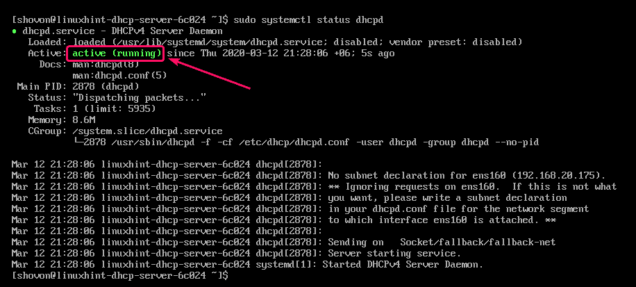 The Linux Process Journey — “dhcpd“ Dynamic Host Configuration 0031