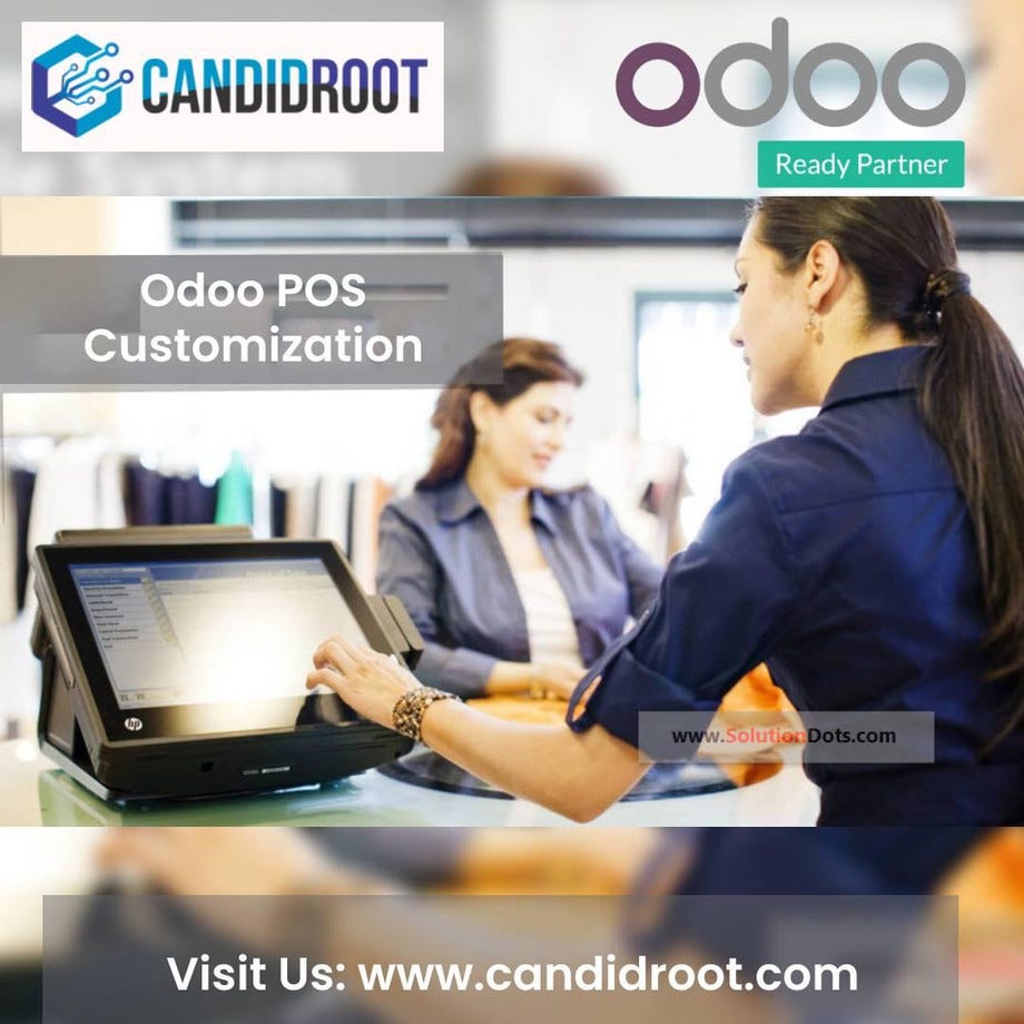 We offer customization of Odoo POS Software by our CandidRoot Solutions experts to meet your ...