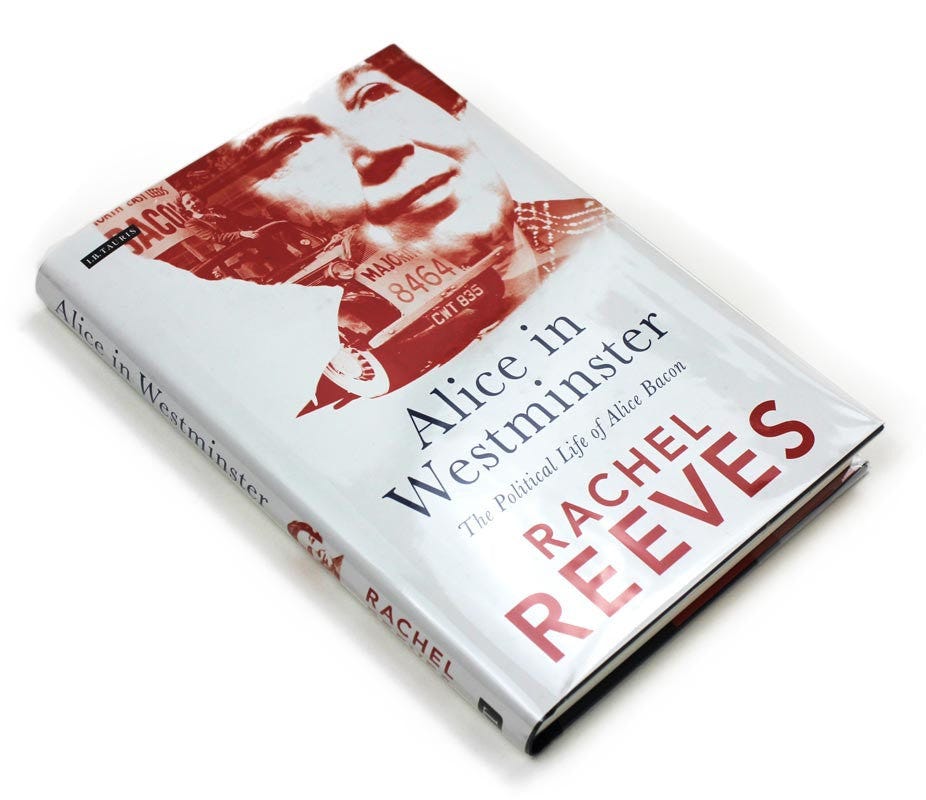 Rachel Reevesearch: bringing home Alice Bacon | by Richard Carr | Medium