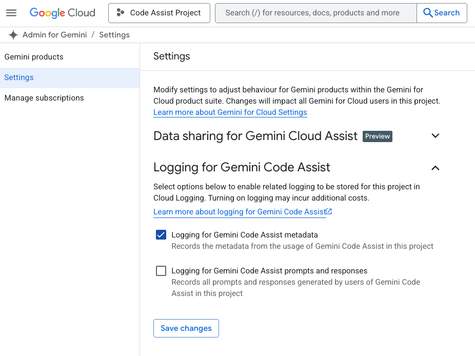 Monitor Gemini Code Assist Usage with Metadata Logs | by Daniel Strebel ...