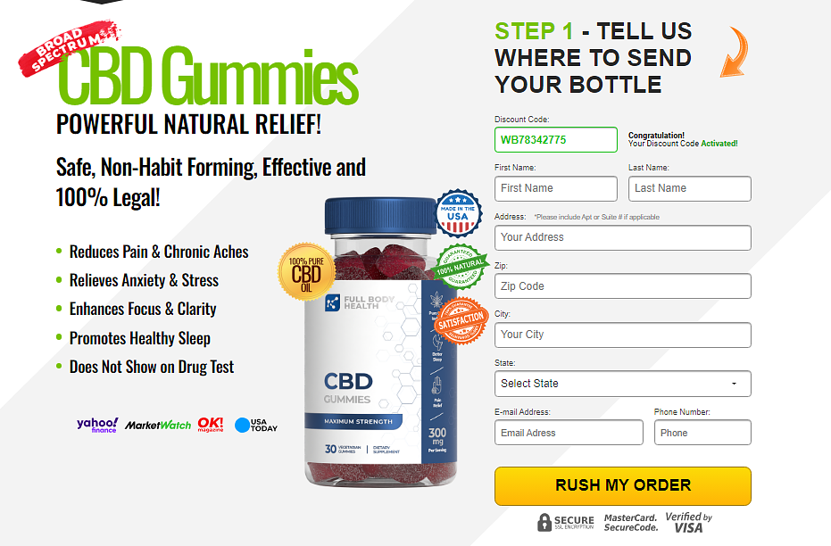 Full Body Health CBD Gummie United State (USA) Reviews [Updated 2024 ...