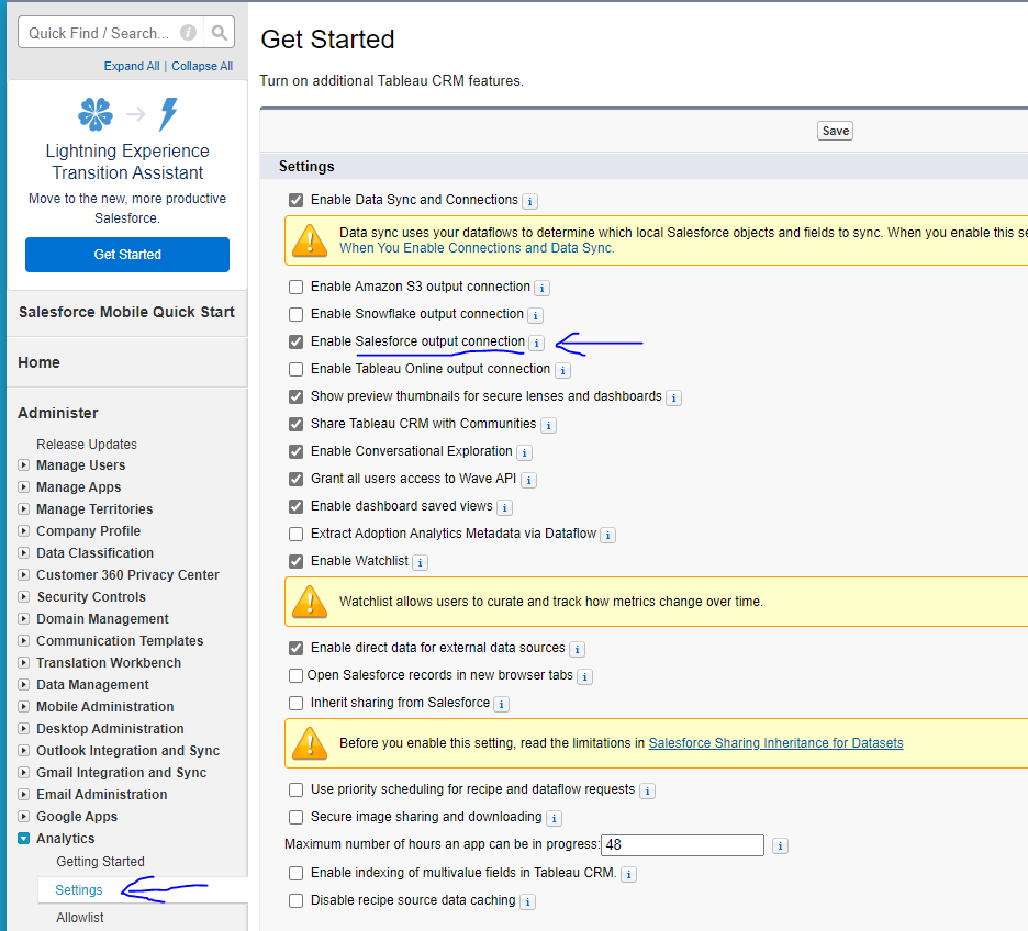 Tableau CRM Salesforce Output connectors | by Marri Sivakrishna | Medium
