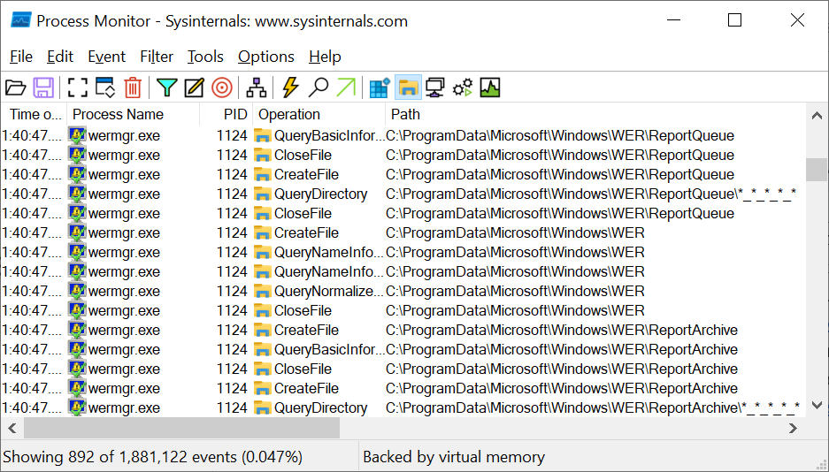 The Windows Process Journey — “wermgr.exe” (Windows Problem Reporting ...