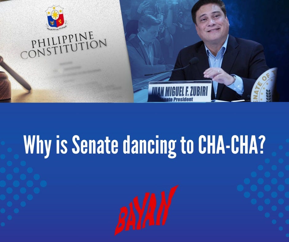 Why is Senate dancing to cha-cha? | by Bagong Alyansang Makabayan ...