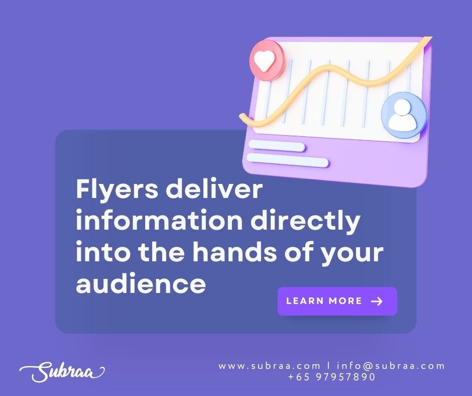 The importance of flyer design in marketing — Subraa | by Subraalogosg ...