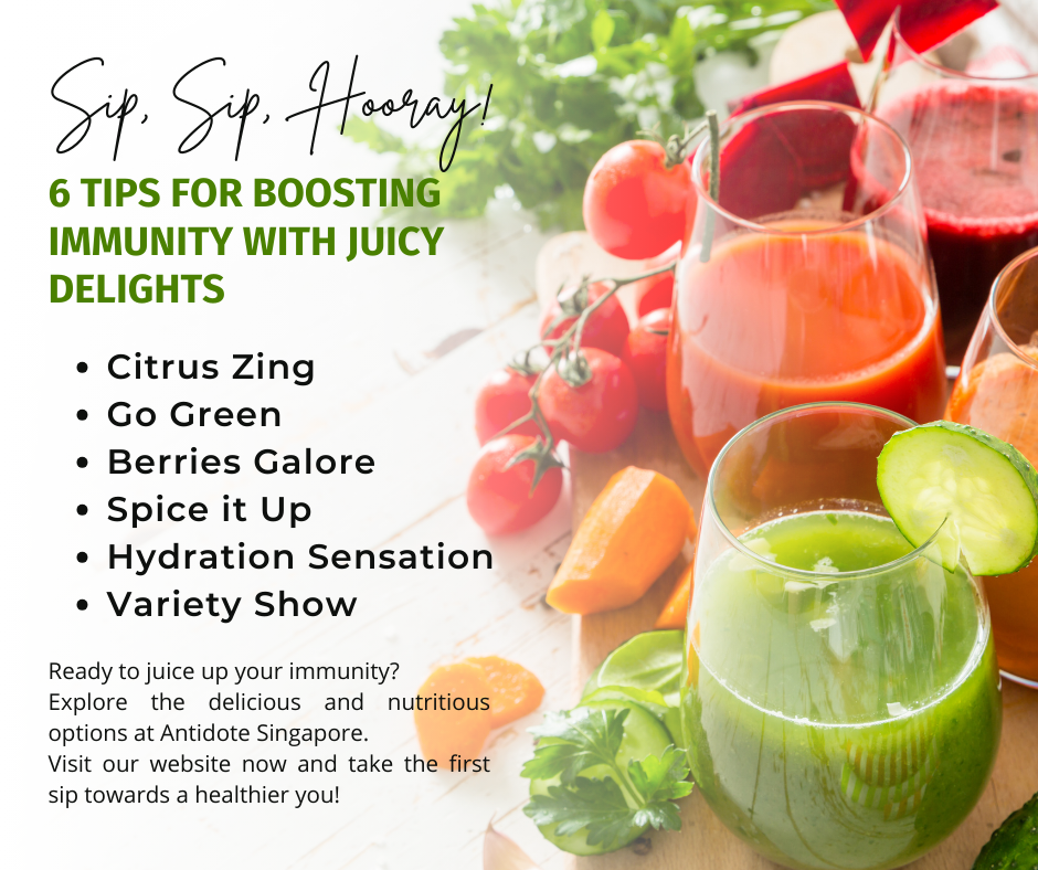 Sip, Sip, Hooray! 6 Tips for Boosting Immunity with Juicy Delights | by ...