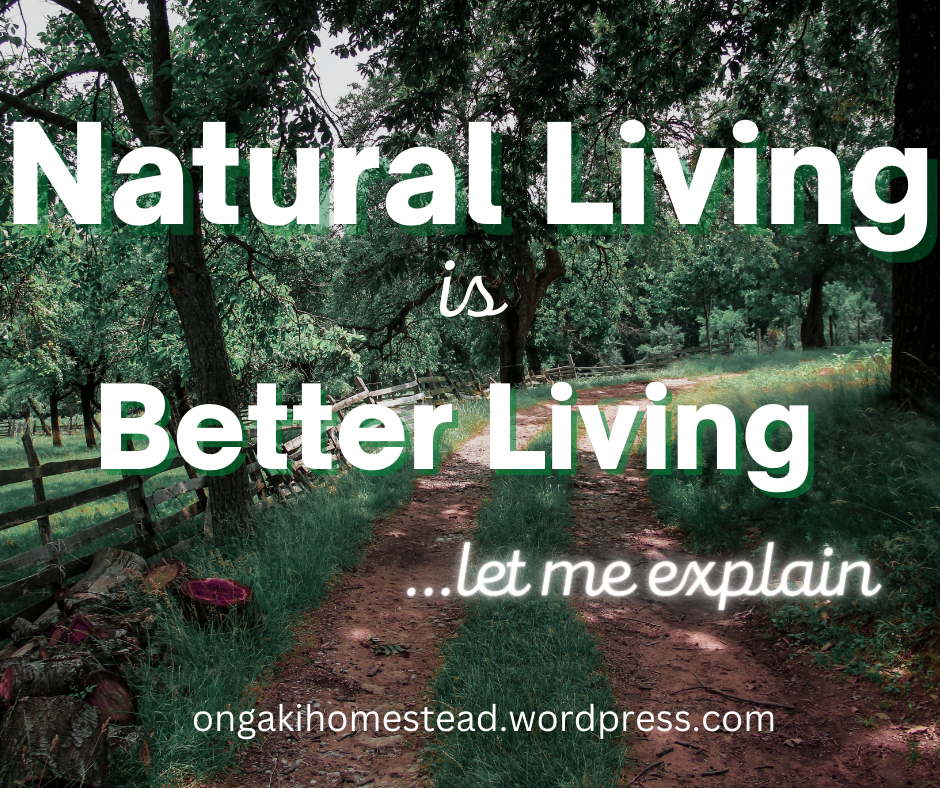 Natural Living Is Better Living: Let Me Explain | Medium