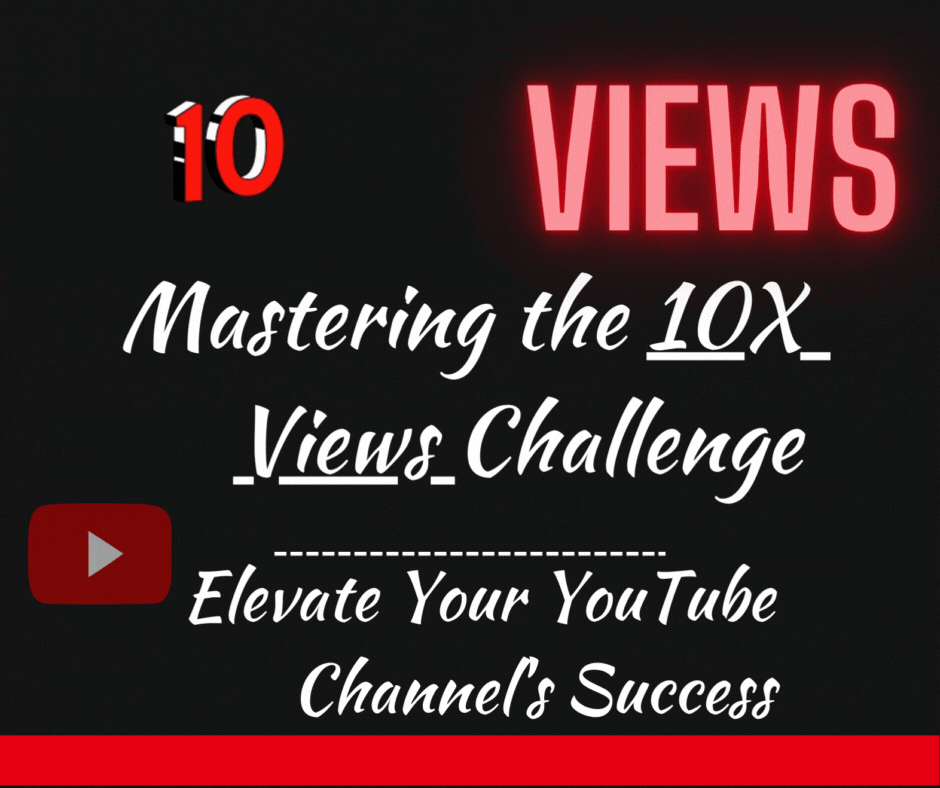 Mastering the 10X Views Challenge: Elevate Your YouTube Channel’s ...