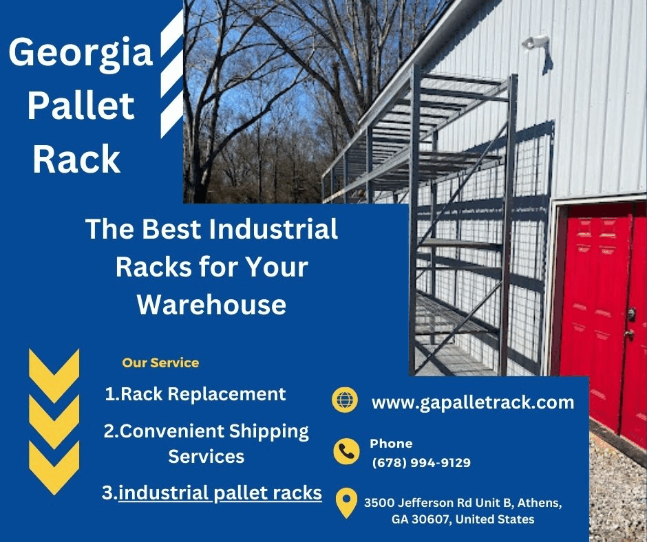 Space-Saving Industrial Pallet Shelving Solutions at Georgia Pallet ...