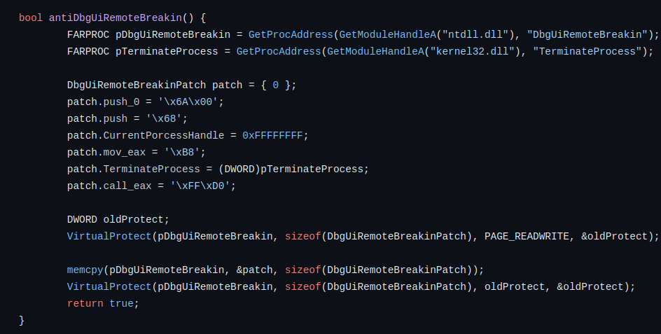 Anti Debugging Technique Class. Welcome to my new article! In this… | by S12 - 0x12Dark ...