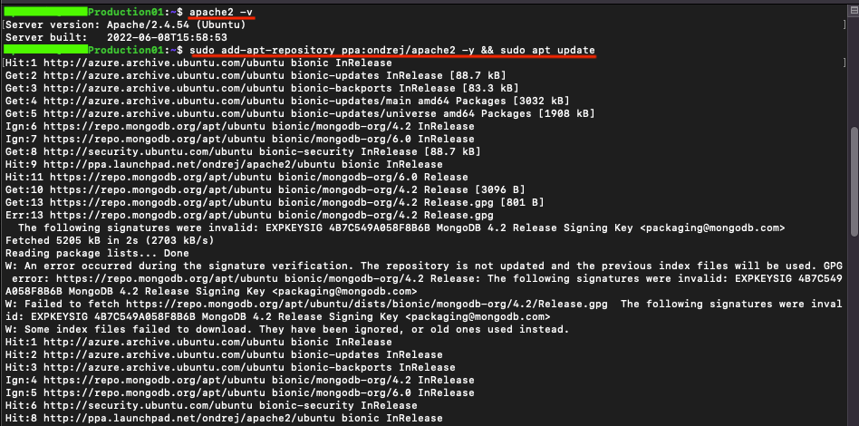 How to upgrade the Apache2 Version in Ubuntu 18.0.4 | by YT Lab | Medium