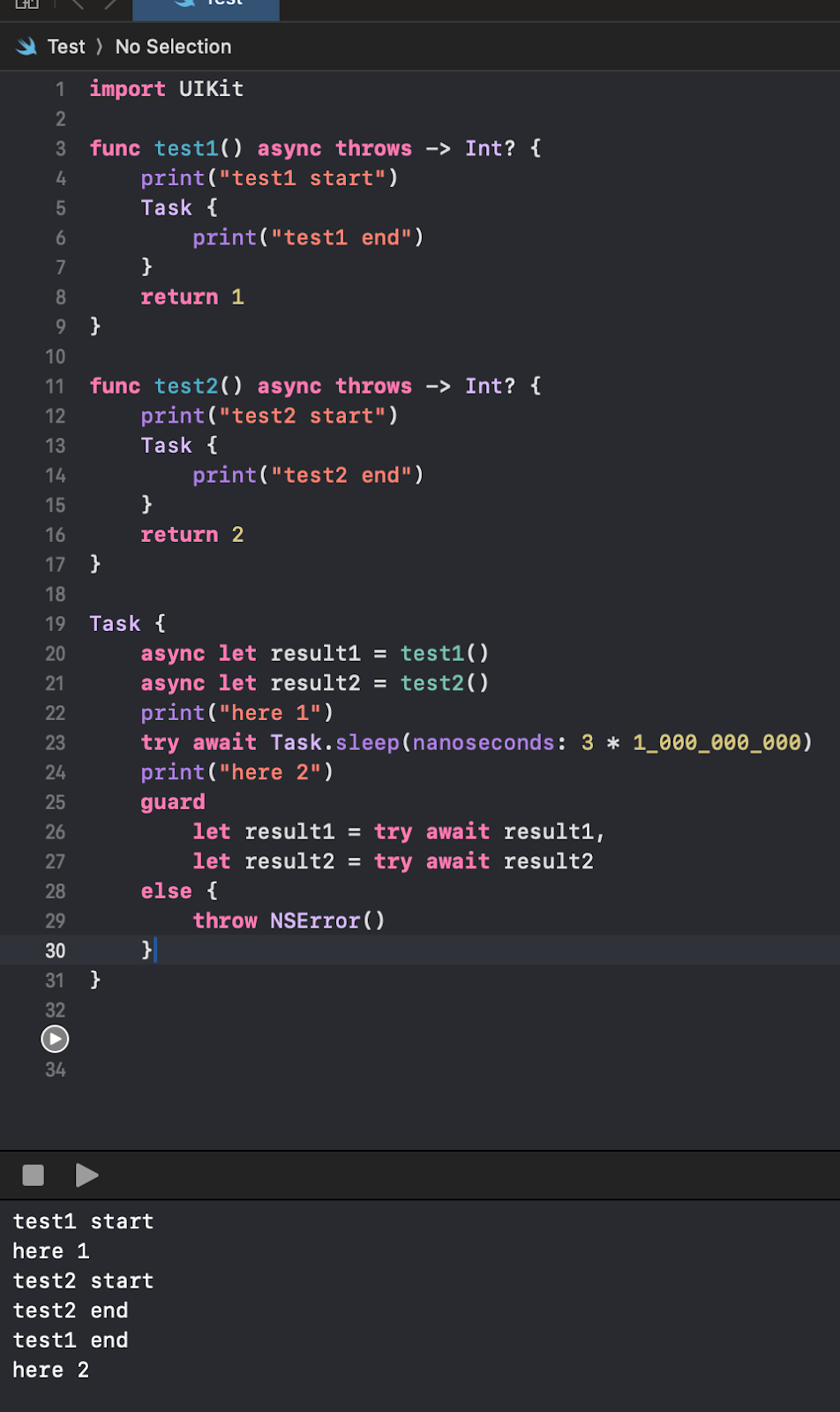 Swift Async Let Mystery Background By Shuaiqing Luo Medium