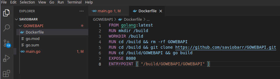Running Golang Applications on Docker | by Savio Barros | Medium
