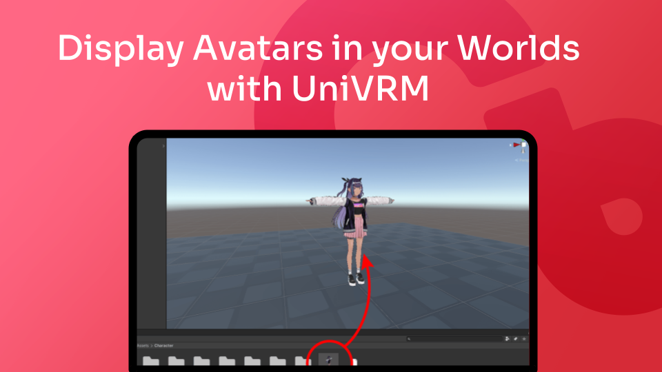 Display Avatars in your Worlds with UniVRM | by Cluster Official | Medium