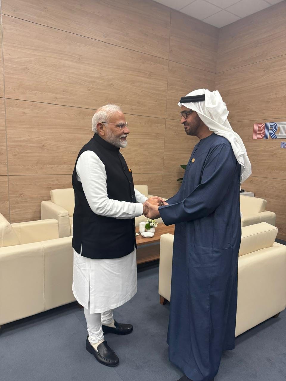 A Stronger Partnership: PM Modi and Sheikh Mohamed bin Zayed Meet at ...