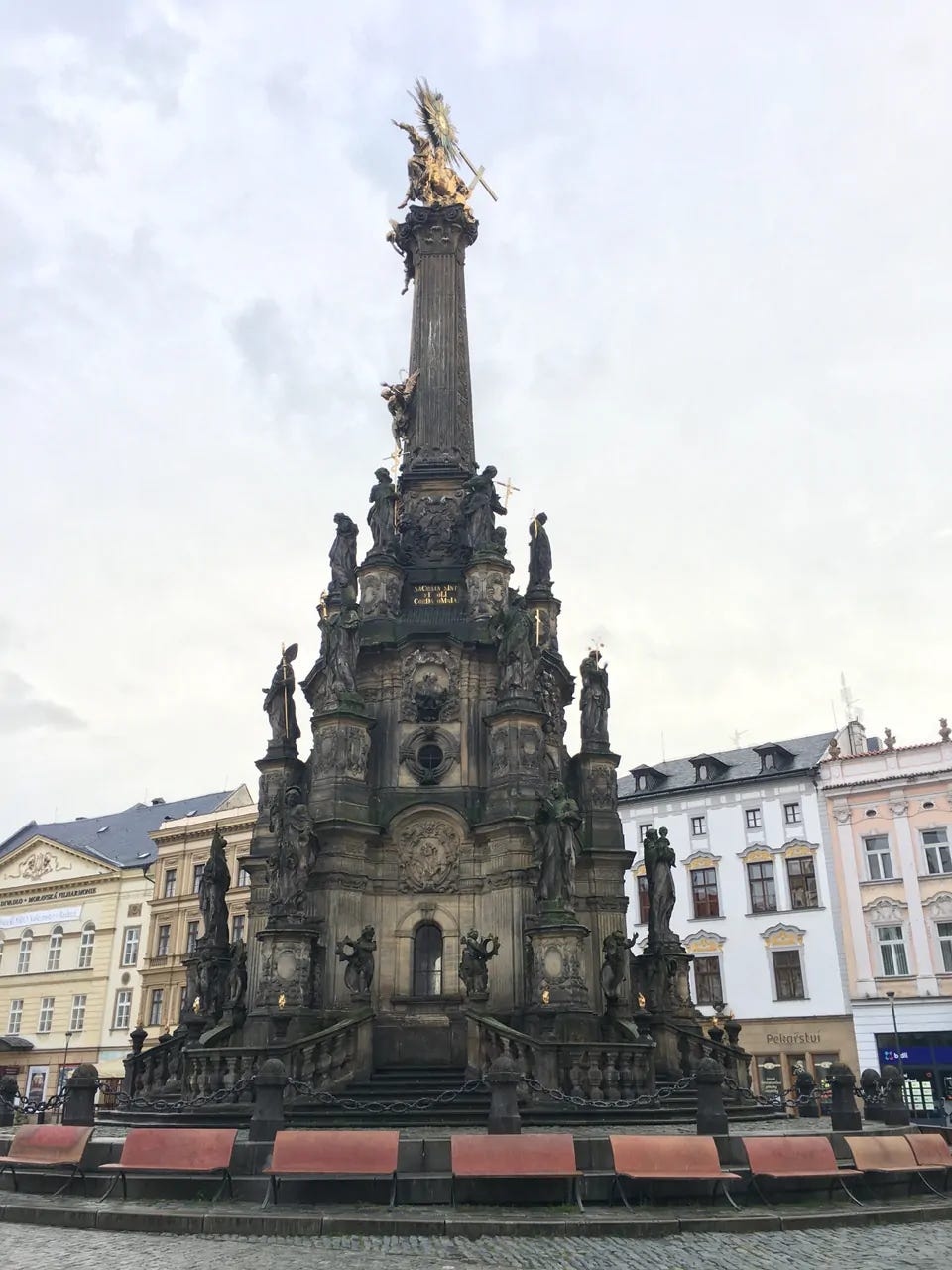 Holy Trinity Column (Olomouc). Hi, guys, in 1716 begins the… | by Sione ...