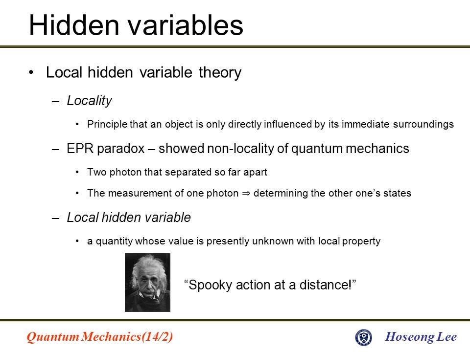 Hidden Variable Interpretation - Quantum Mechanics | Quantum Untangled