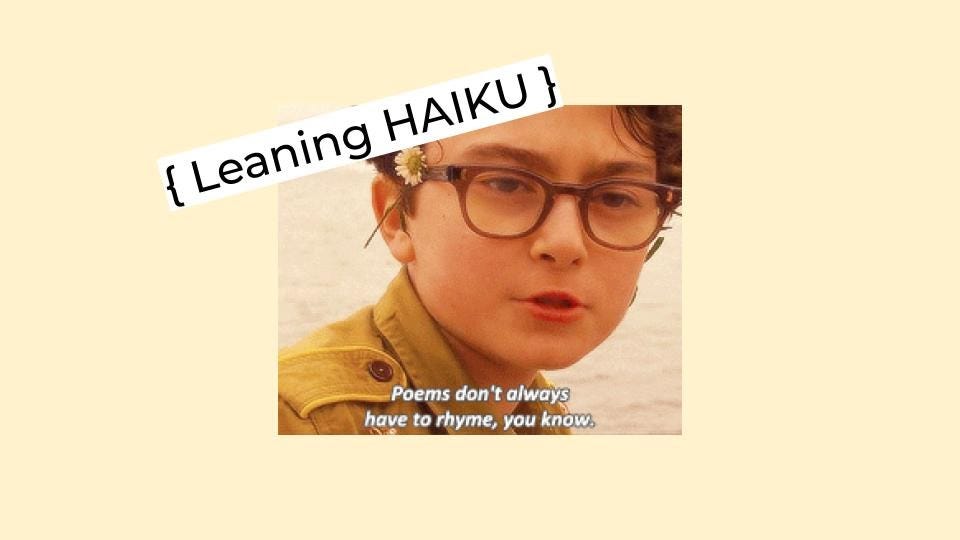 Leaning Haiku — AR tech, generative text & body gestures. | by DHARTI ...