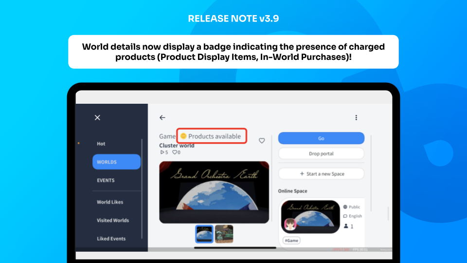 Release Note [Cluster v3.9]. World details now display a badge… | by ...