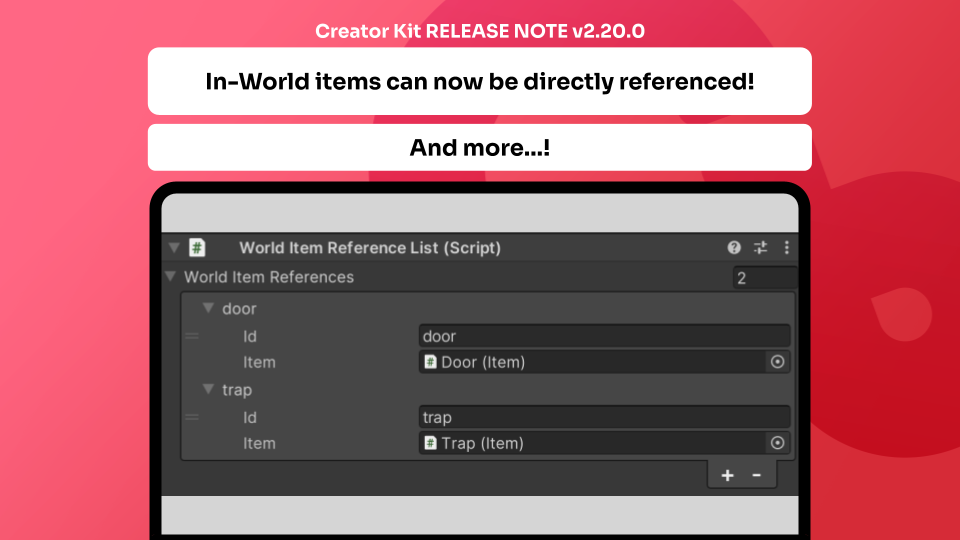 Cluster Creator Kit v2.20.0. In-World items can now be directly… | by Cluster Official | Medium