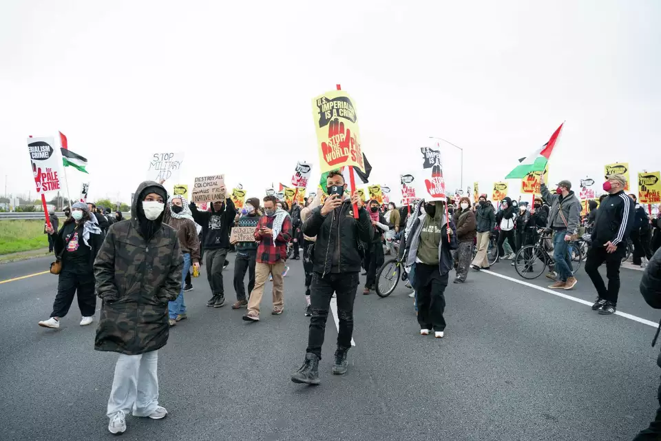 Protests cause Bay Area freeway closures (I-880 & Golden Gate Bridge ...