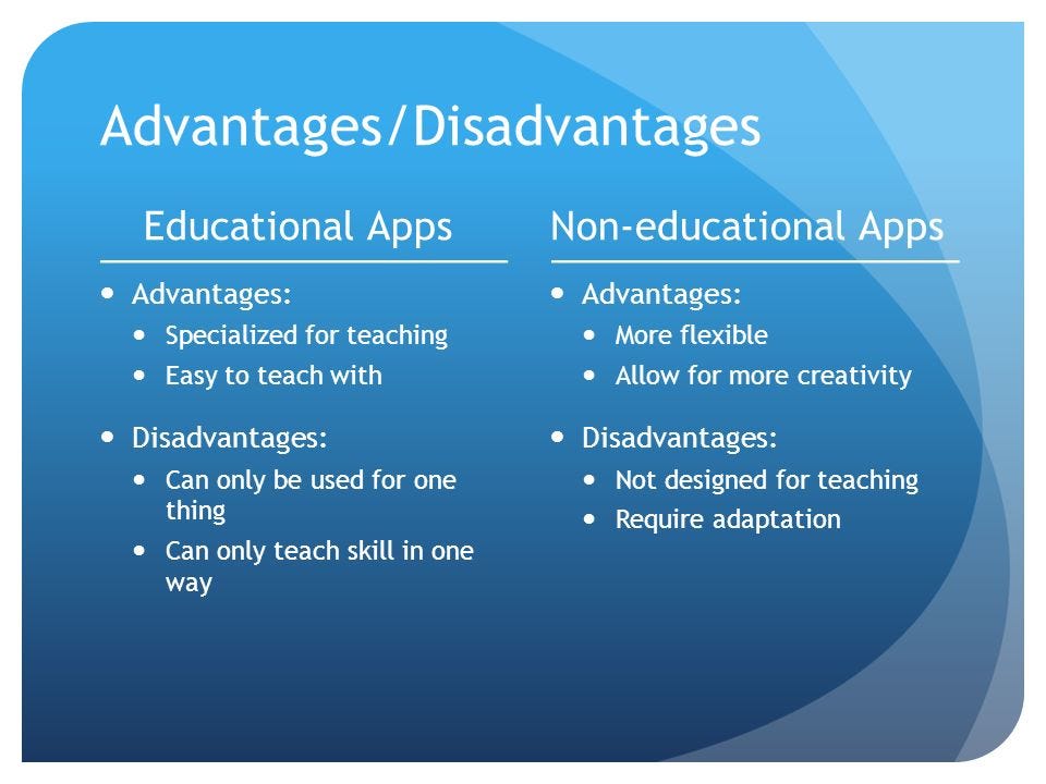 The Pros and Cons of Educational Apps | by Upbind Online study app | Medium