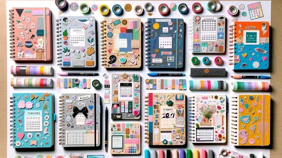 Simple and Inventive Ideas for Teacher Diary Decorations | by Priya ...